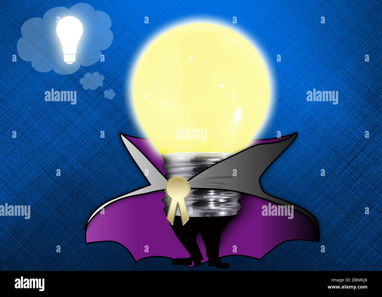 Good idea lamp hi-res stock photography and images - Alamy