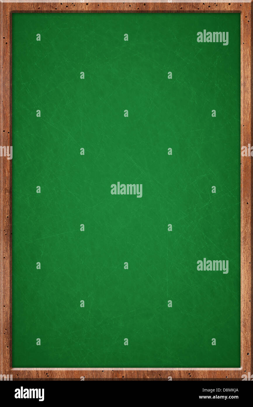 Green Chalkboard With Writing