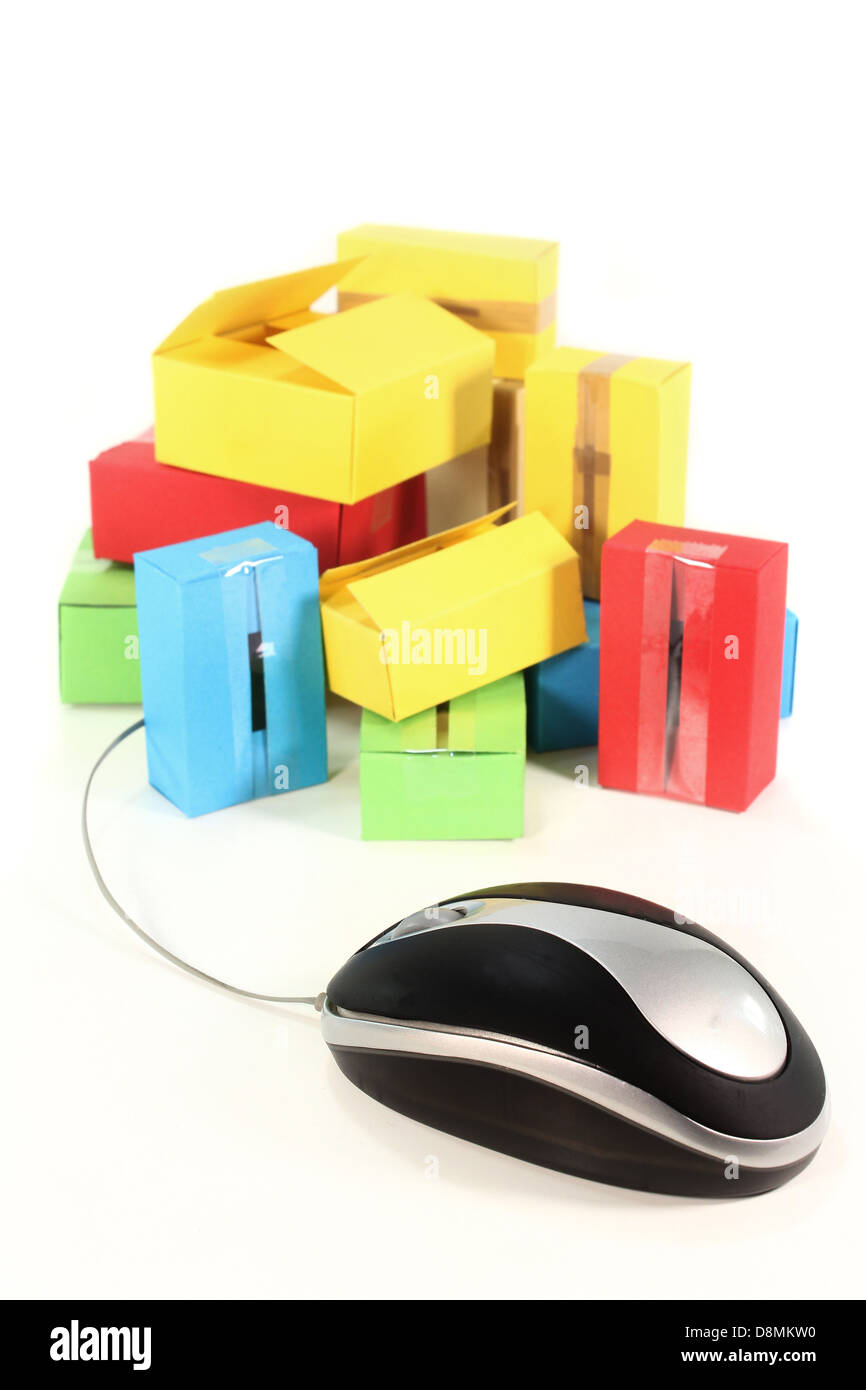 Online store Cut Out Stock Images & Pictures - Alamy