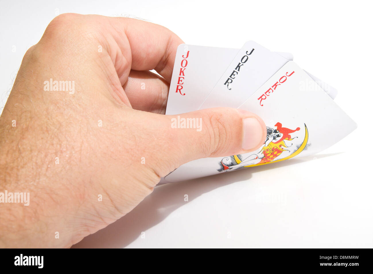Jokers cards from a deck of playing cards Stock Photo - Alamy