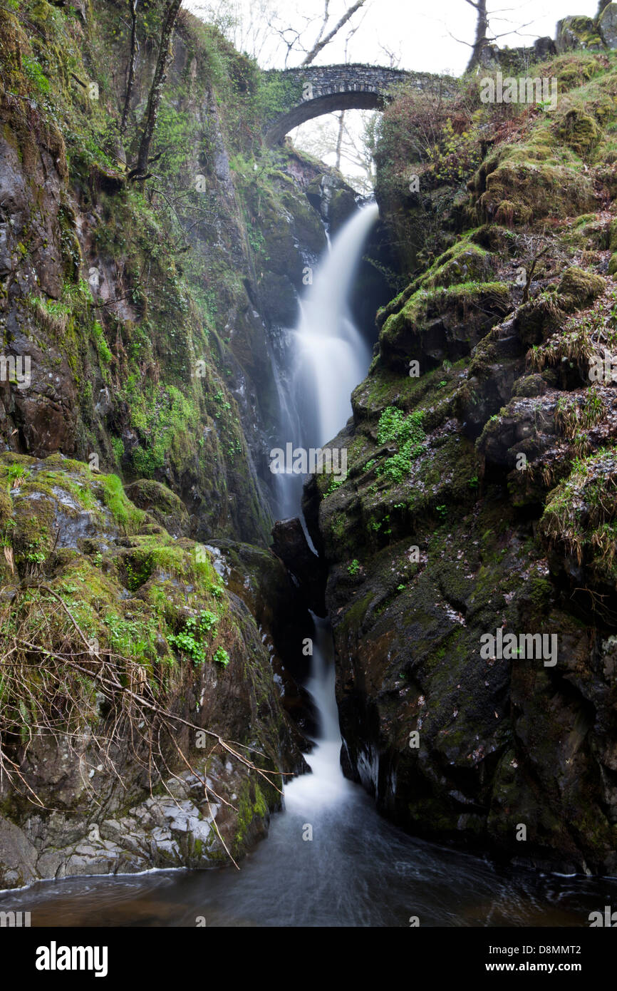 Aira Force Water Fall Stock Photo - Alamy