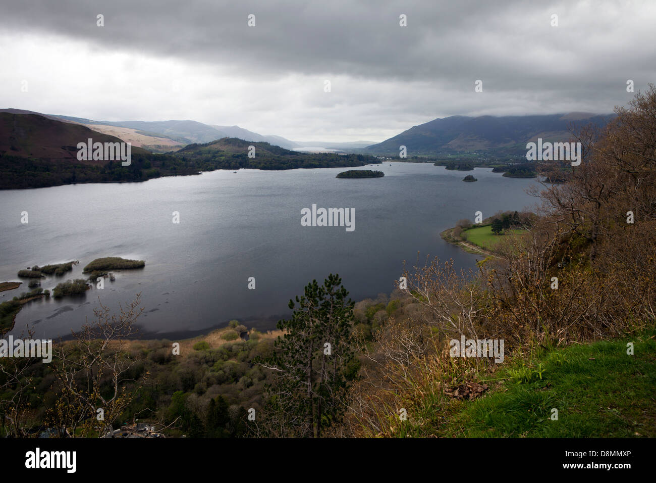 Derwent water aerial hi-res stock photography and images - Alamy