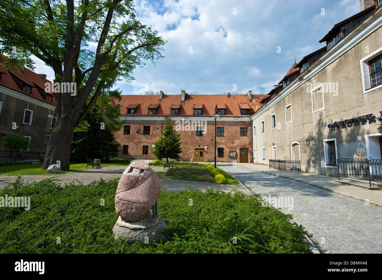Historical town Paslek (Pasłęk) in north-eastern Poland Stock Photo - Alamy