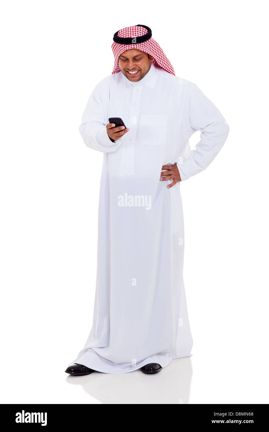 Young arab man chatting on hi-res stock photography and images - Alamy