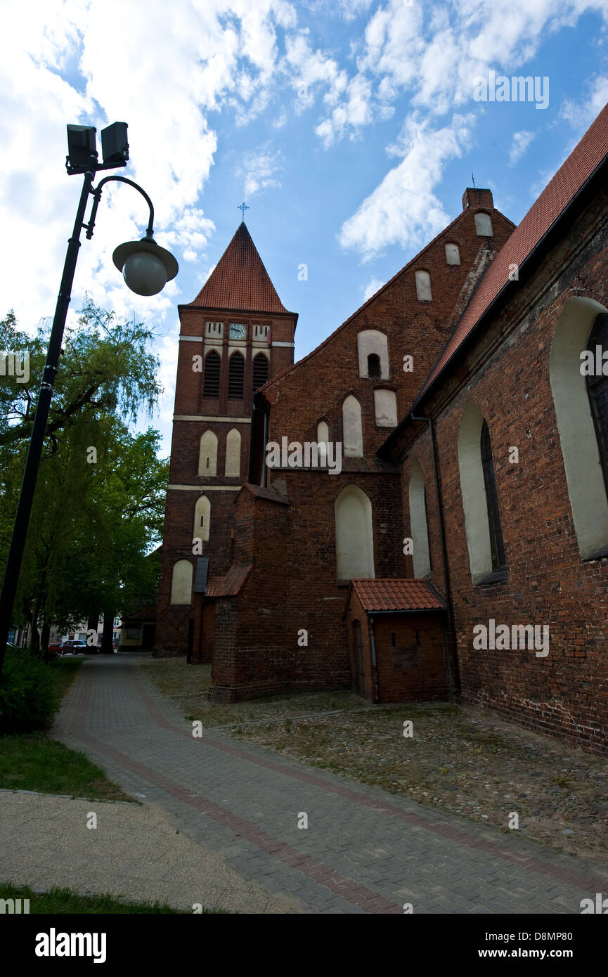 Historical town Paslek (Pasłęk) in north-eastern Poland Stock Photo - Alamy