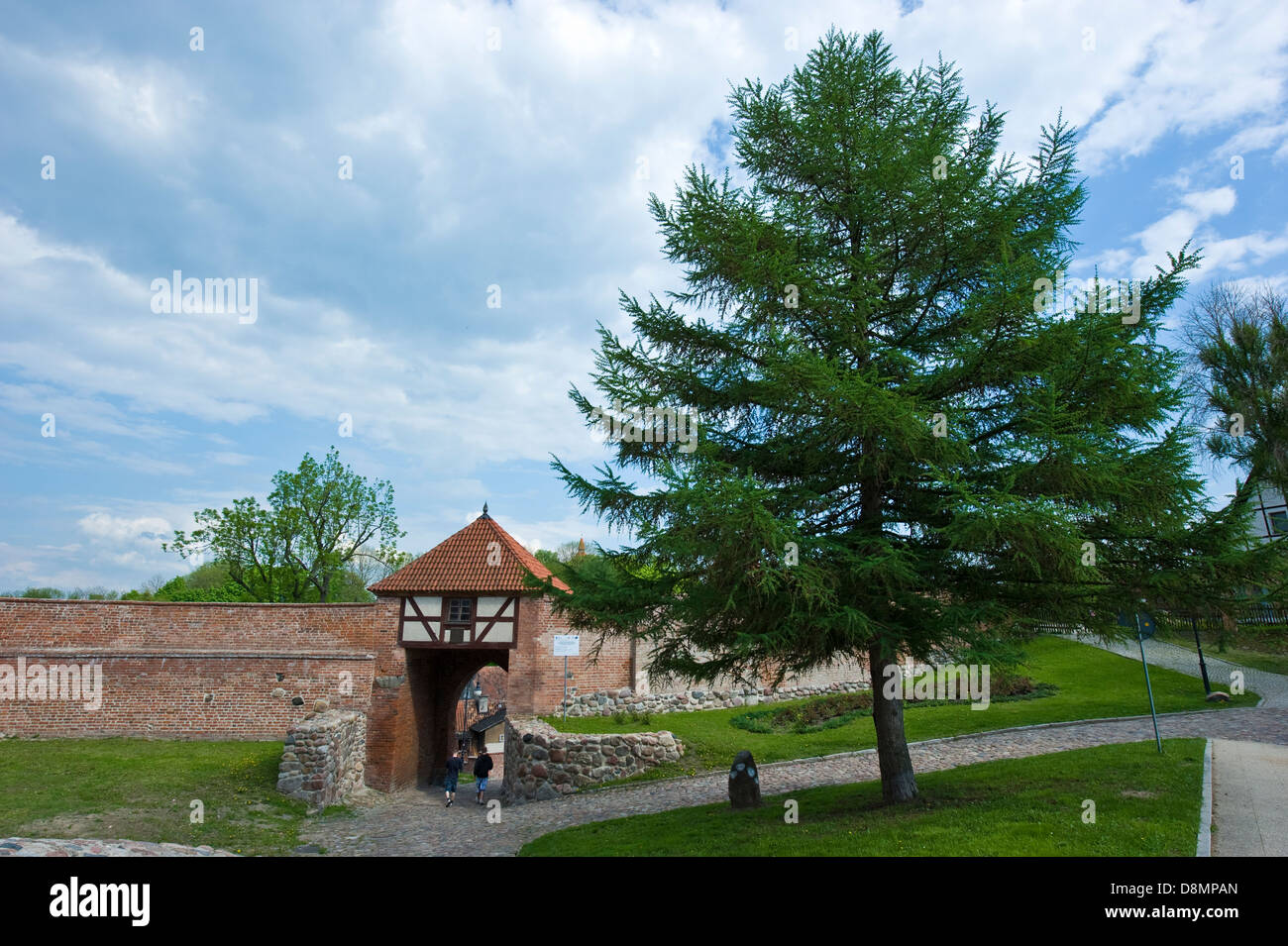 Historical town Paslek (Pasłęk) in north-eastern Poland Stock Photo - Alamy