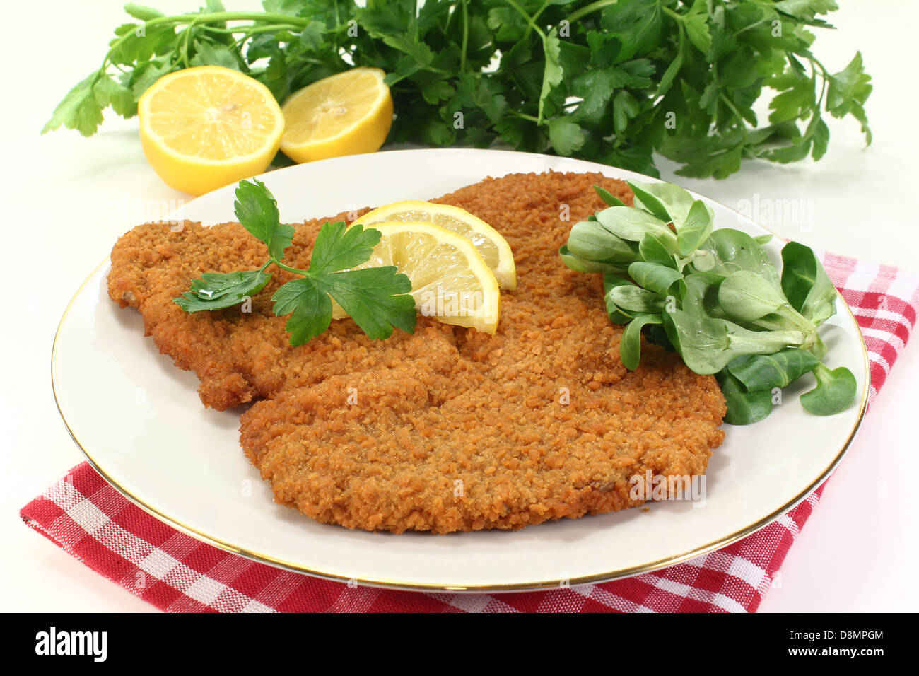 Schnitzel wiener art hi-res stock photography and images - Alamy