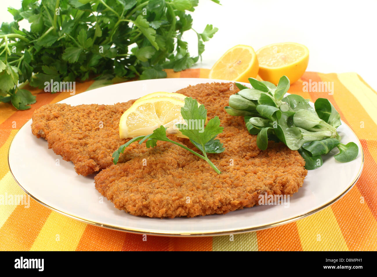 Schnitzel wiener art hi-res stock photography and images - Alamy