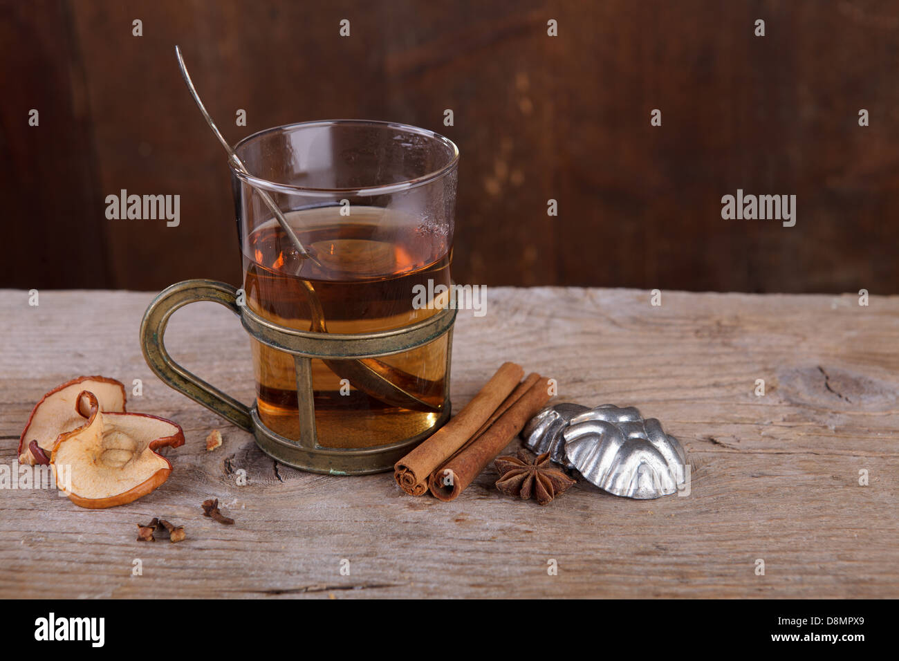 Spiced Fruit Tea Stock Photo - Alamy