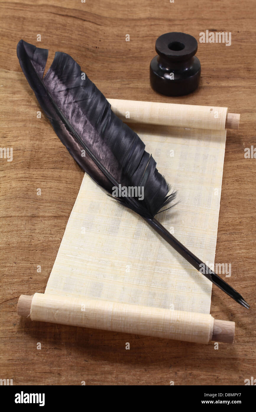 Papyrus Scroll High Resolution Stock Photography and Images - Alamy