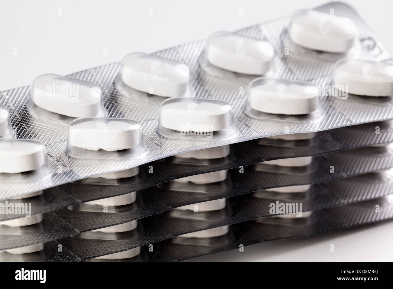 Stack of Pills Stock Photo - Alamy