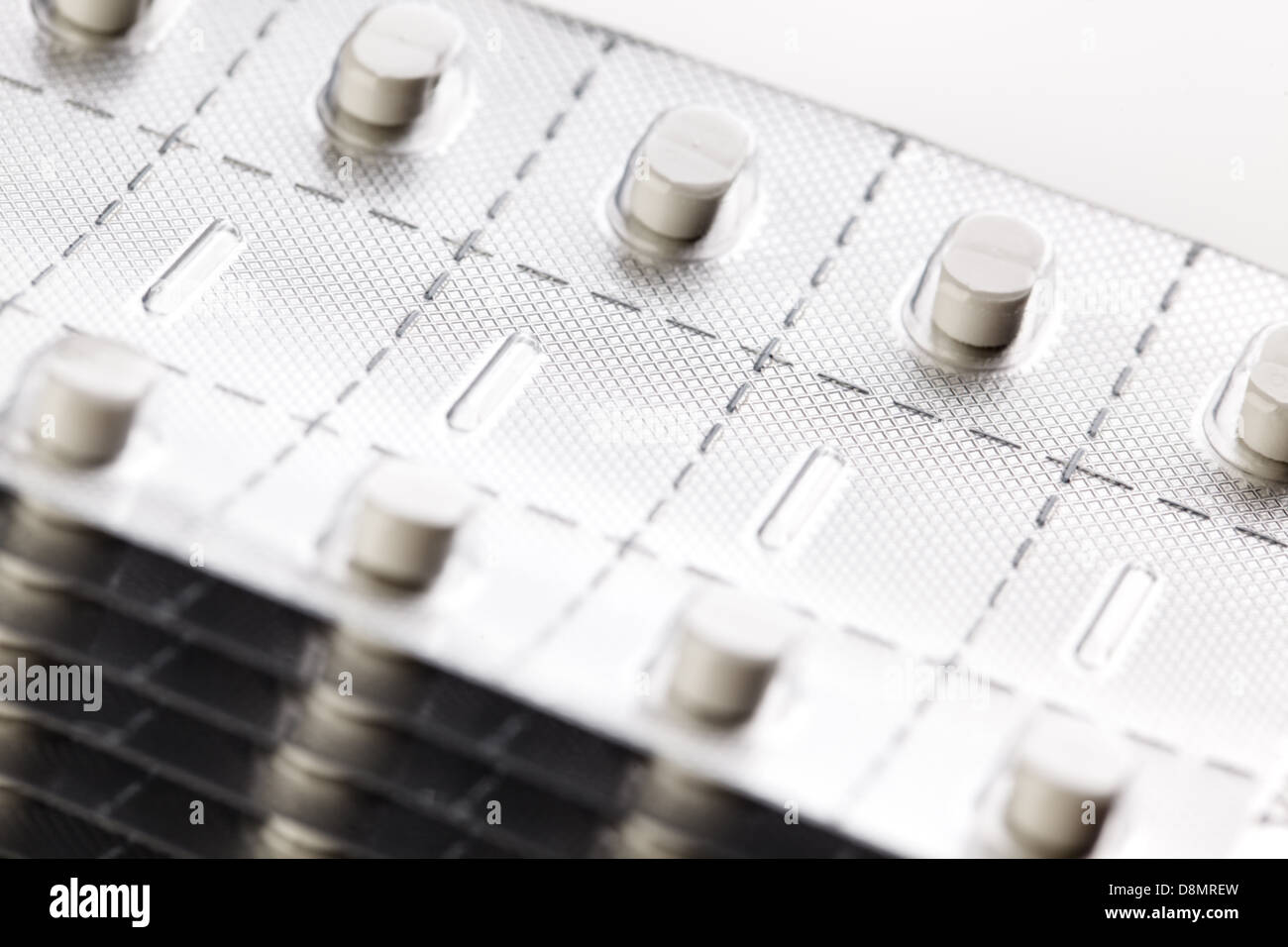 Stack of Pills Stock Photo - Alamy