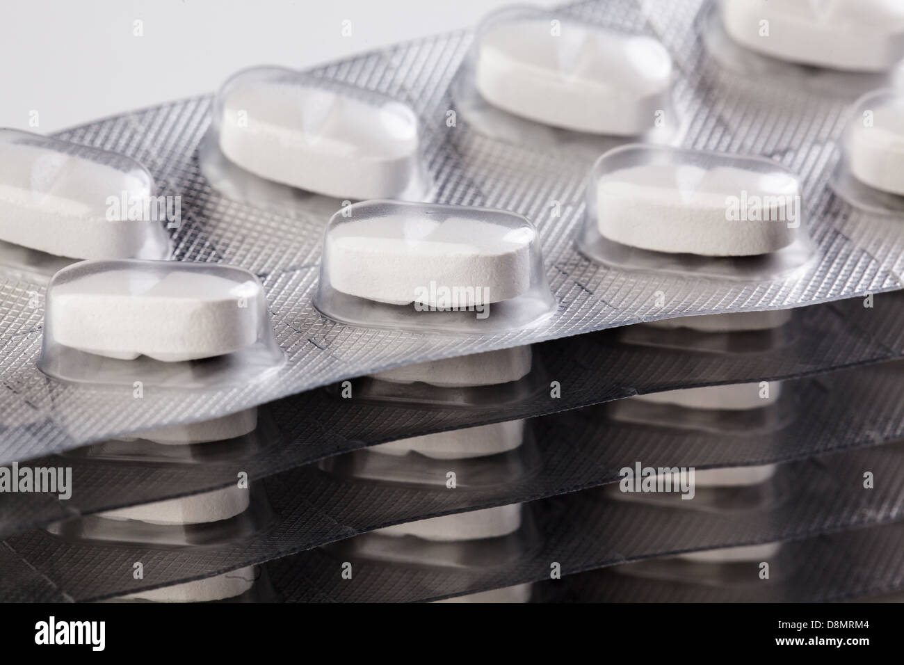 Stack of Pills Stock Photo - Alamy