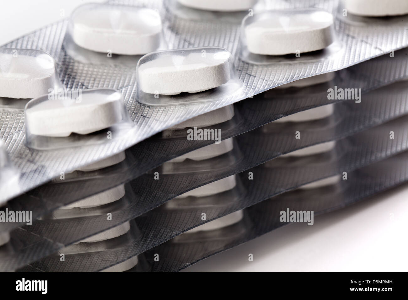 Stack of Pills Stock Photo - Alamy