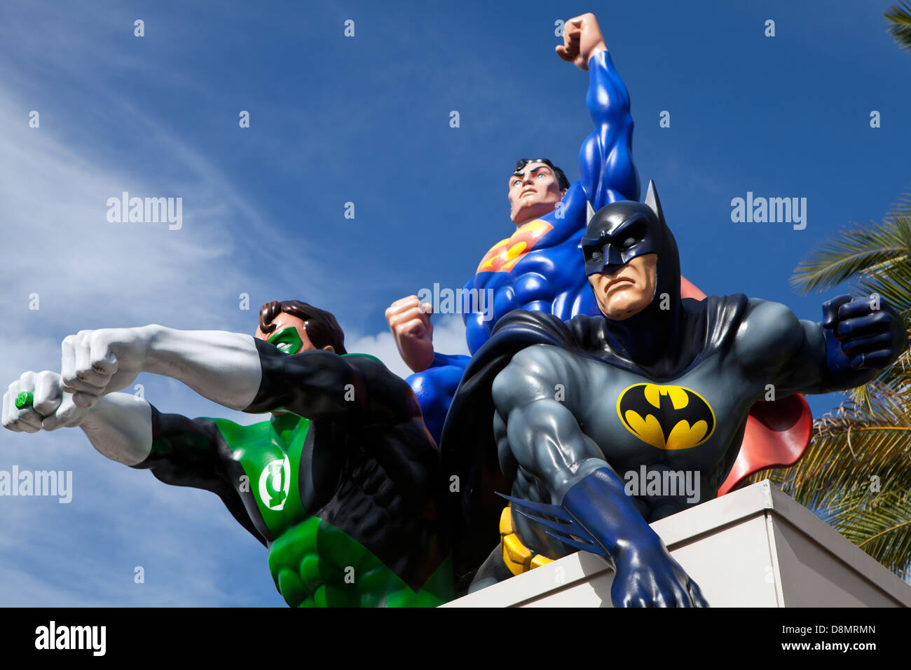 Gold Coast Theme Parks, Surfers Paradise, Queensland Australia Stock ...