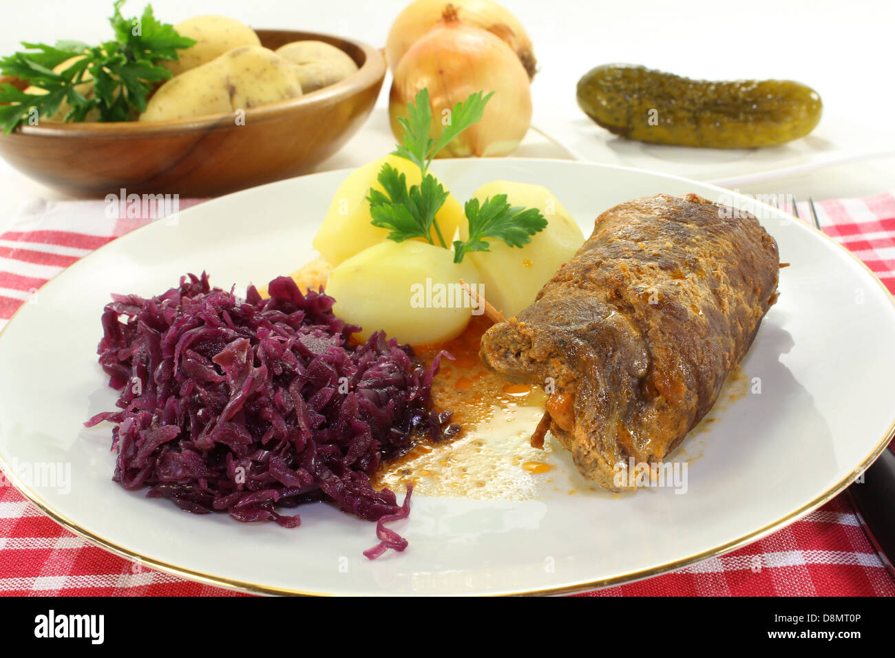 Traditional beef rolls hi-res stock photography and images - Alamy