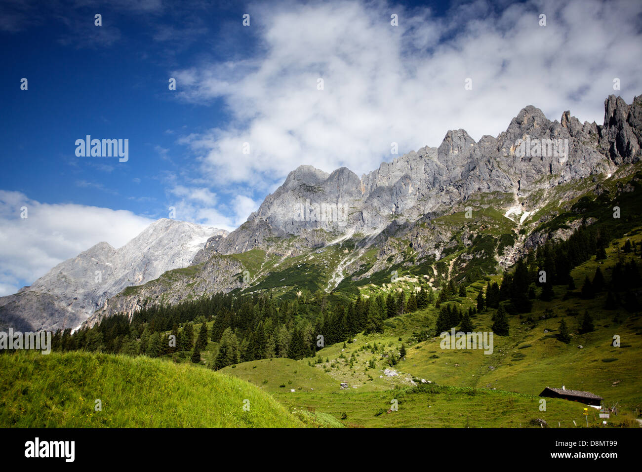 Austrian Alps in Summer Stock Photo - Alamy