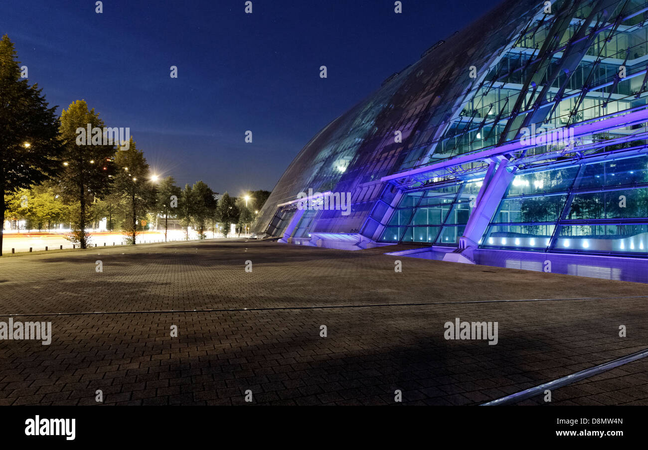 Berlin arch at night, Hamburg, Germany Stock Photo - Alamy