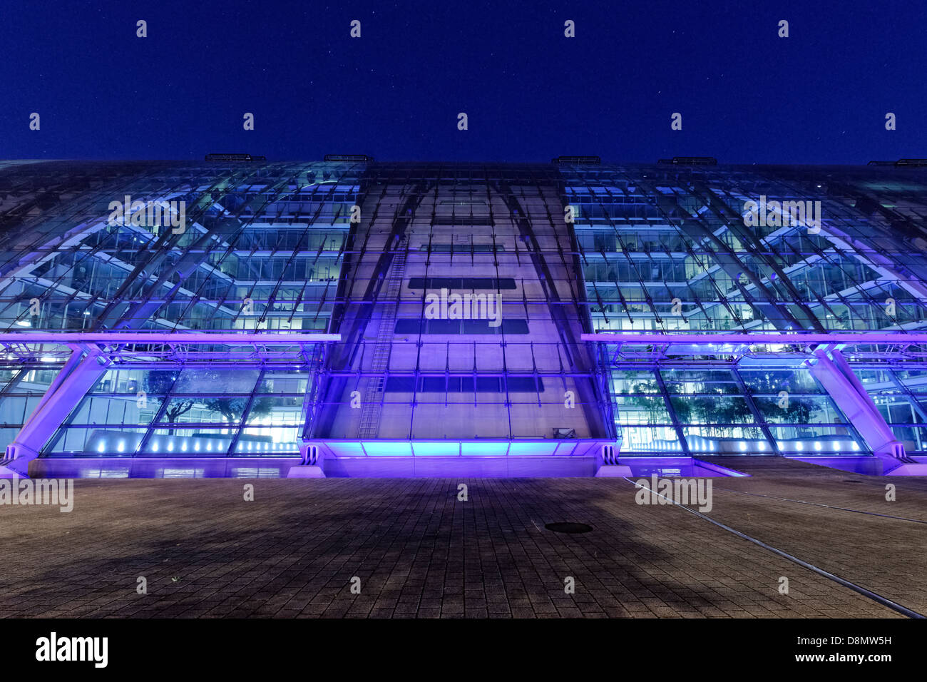 Berlin arch at night, Hamburg, Germany Stock Photo - Alamy