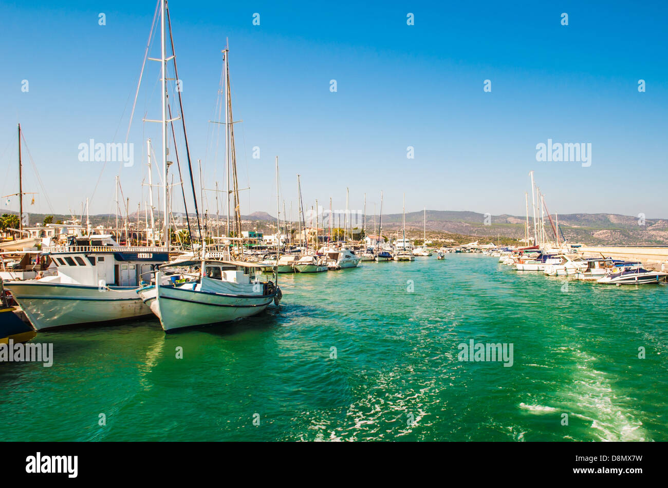 Port of latchi hi-res stock photography and images - Alamy
