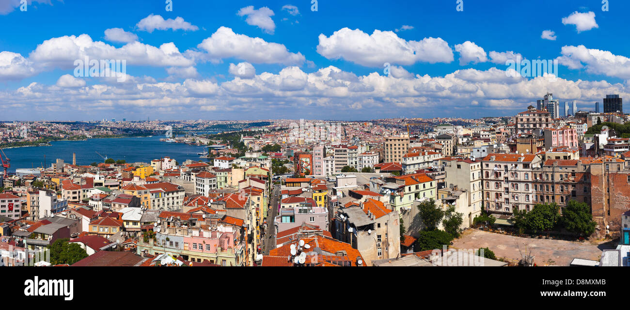 Istanbul Turkey panorama Stock Photo - Alamy