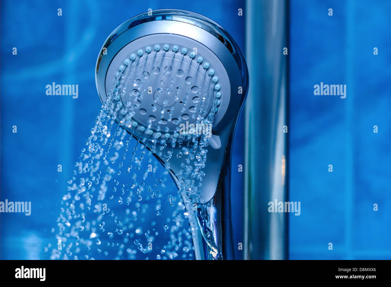 Shower in a bathroom Stock Photo - Alamy