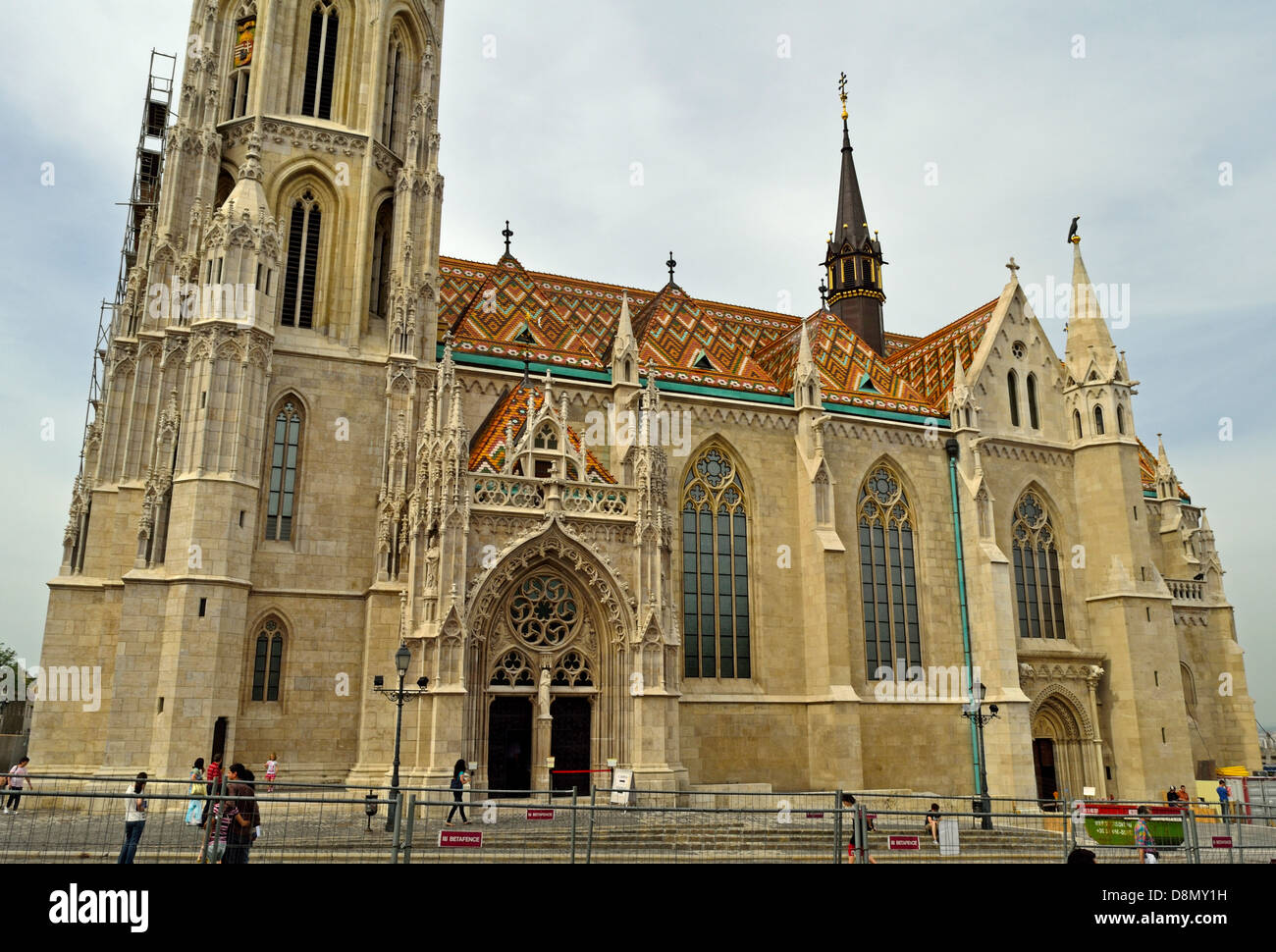 Mathias Church (Matyas Templom) Buda Budapest Hungary Stock Photo - Alamy