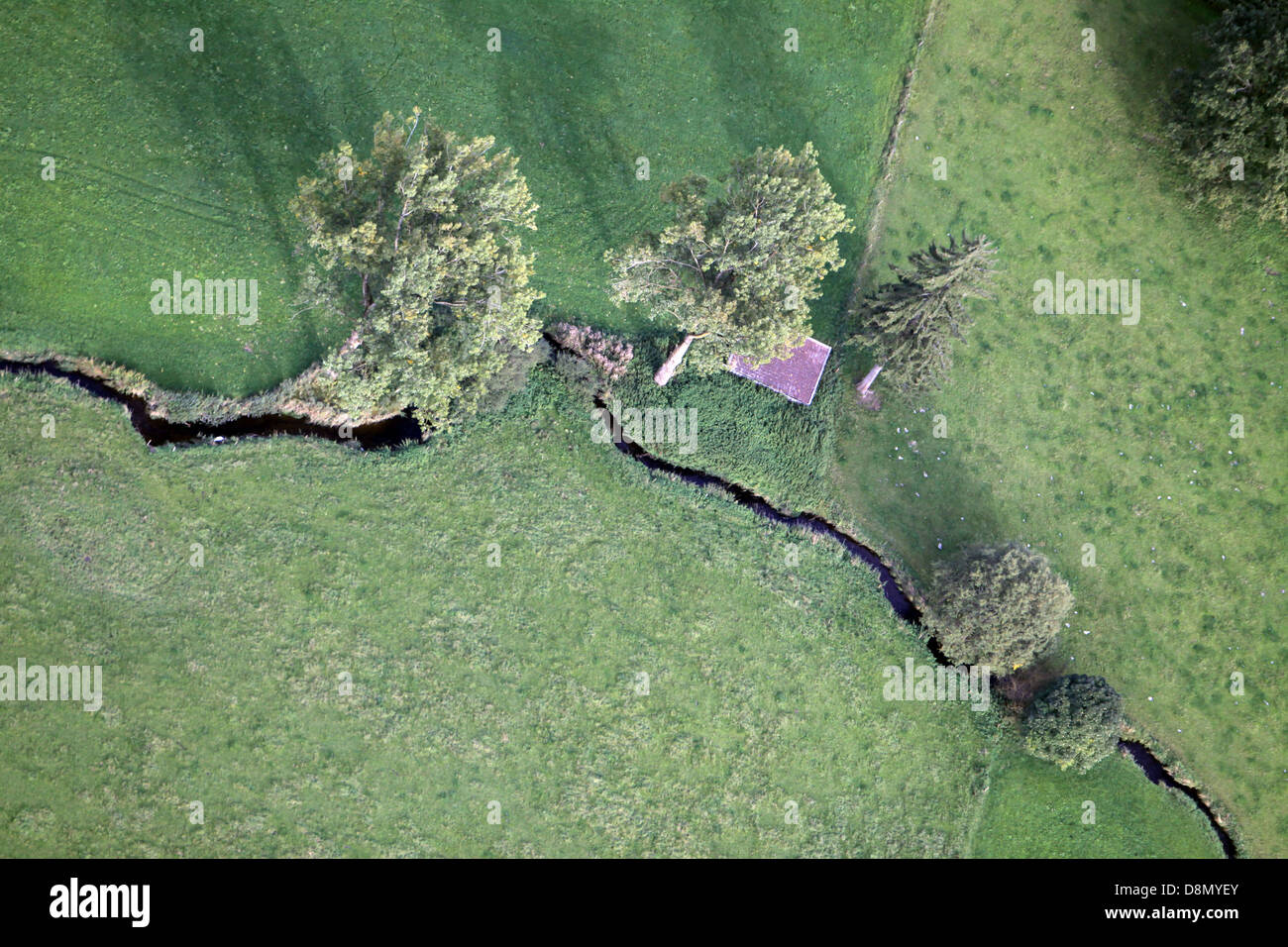 creek on a meadow Stock Photo - Alamy