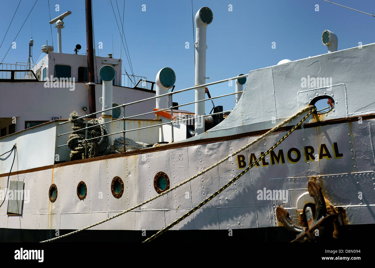 The Ship Balmoral at Bristol Harbor Stock Photo - Alamy