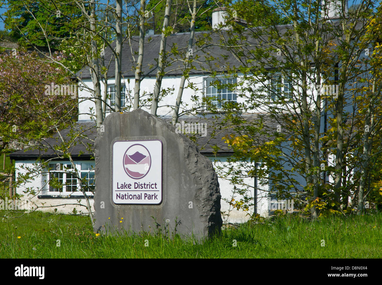 Lake district national park sign hi-res stock photography and images ...