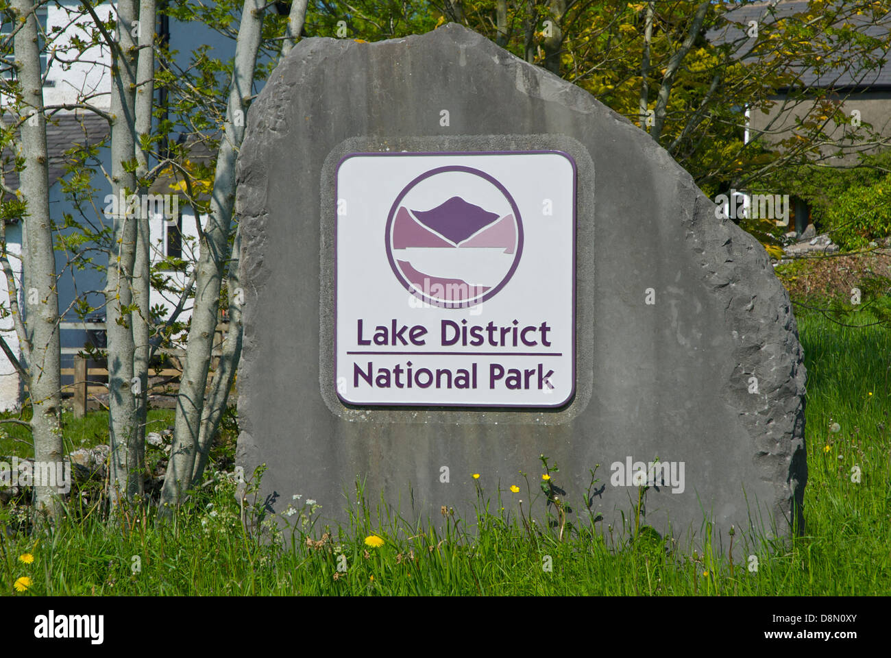 Lake district sign hi-res stock photography and images - Alamy