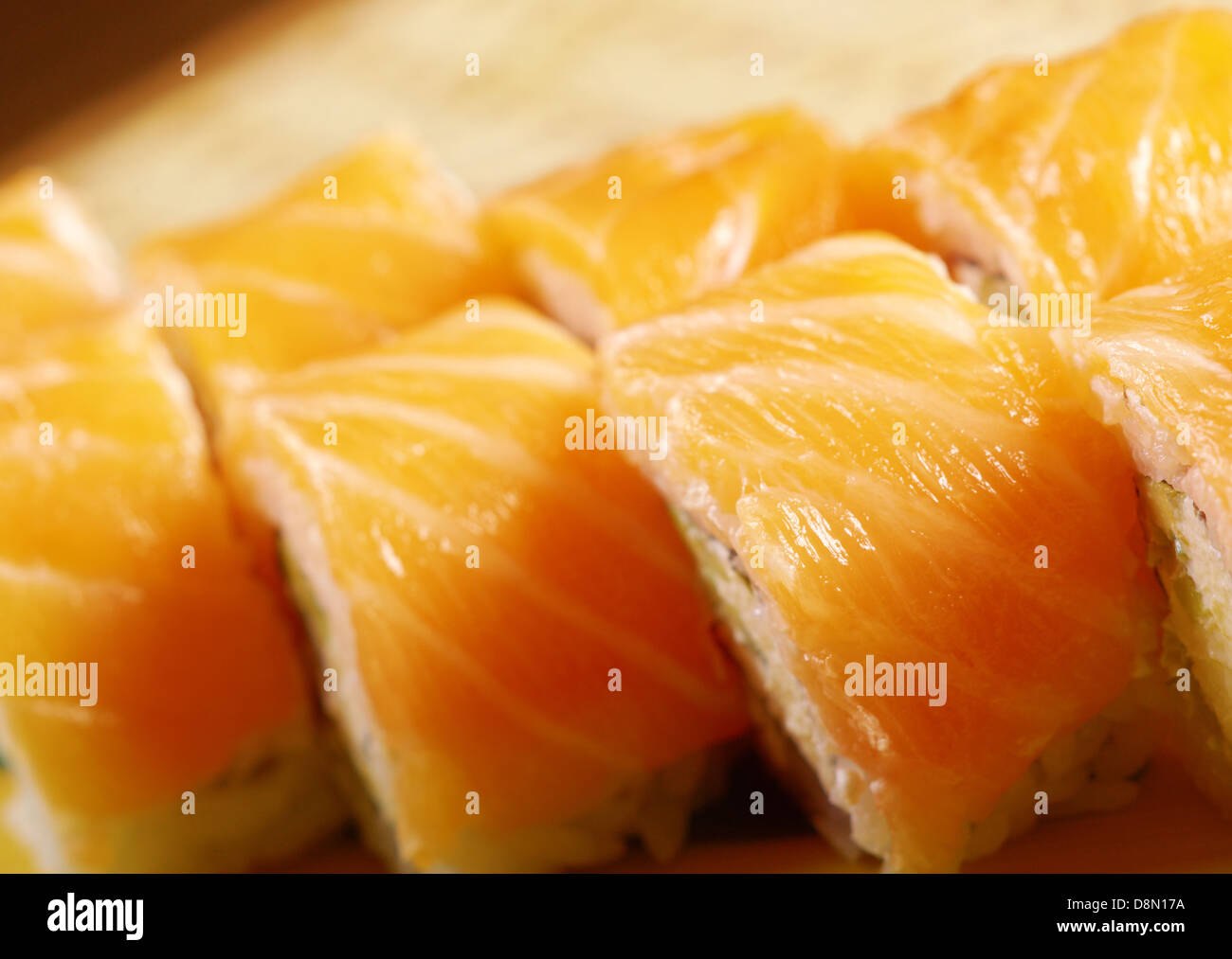 Philadelphia classic. Japanese sushi Stock Photo - Alamy
