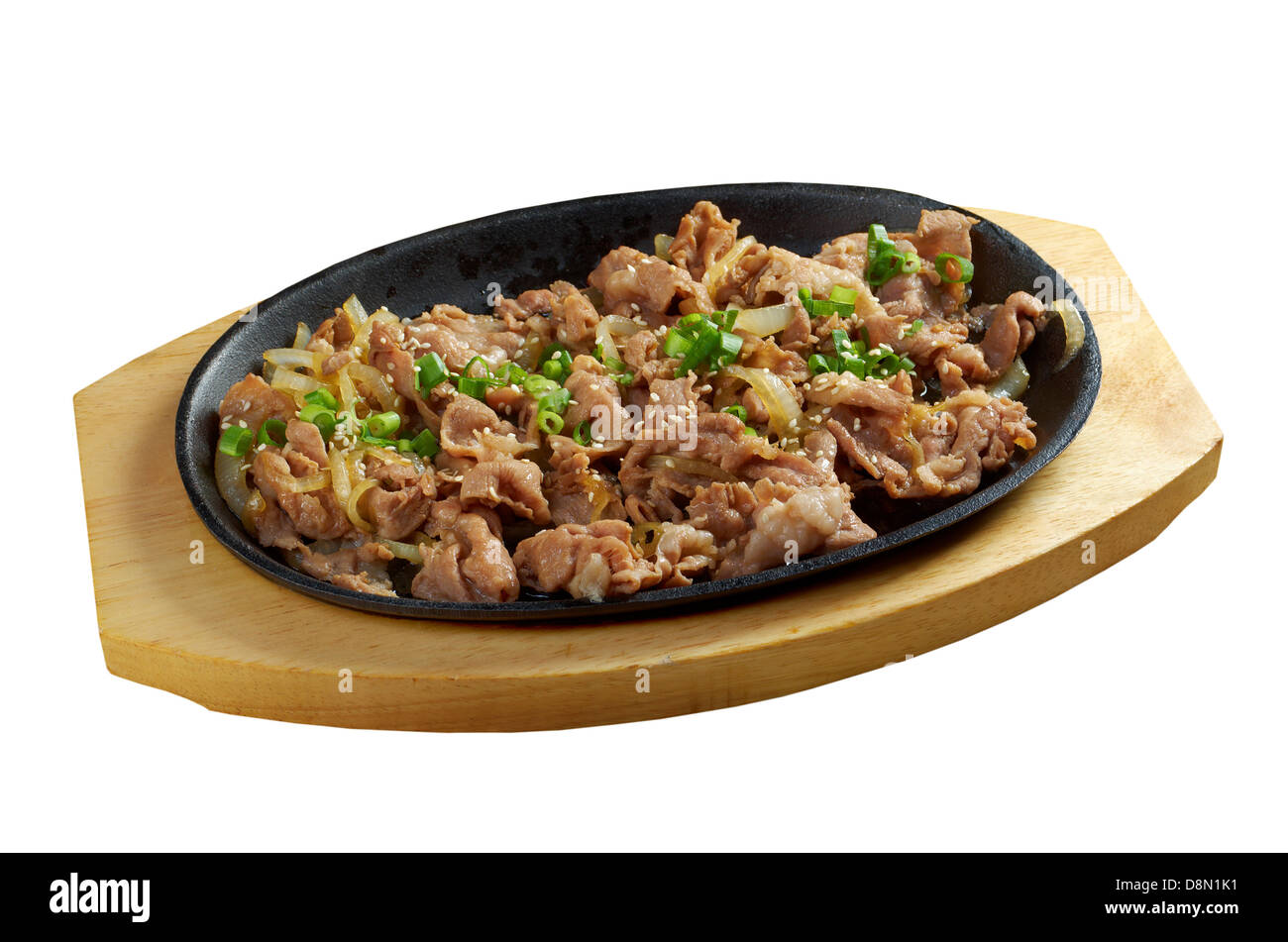 Chinese pork dish Cut Out Stock Images & Pictures - Alamy