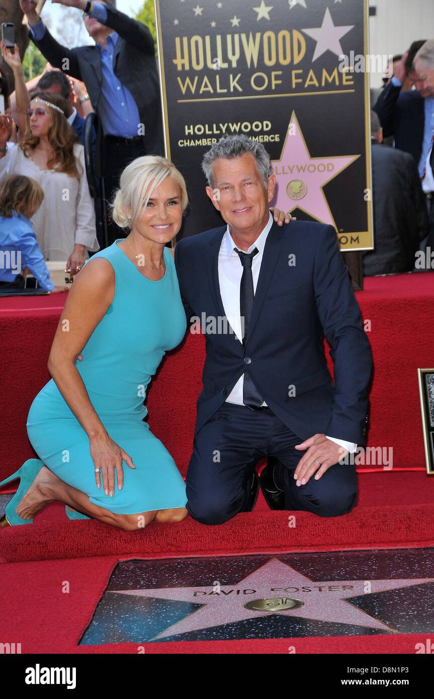 Los Angeles, California, USA. 31st May 2013. Yolanda Hadid, David ...