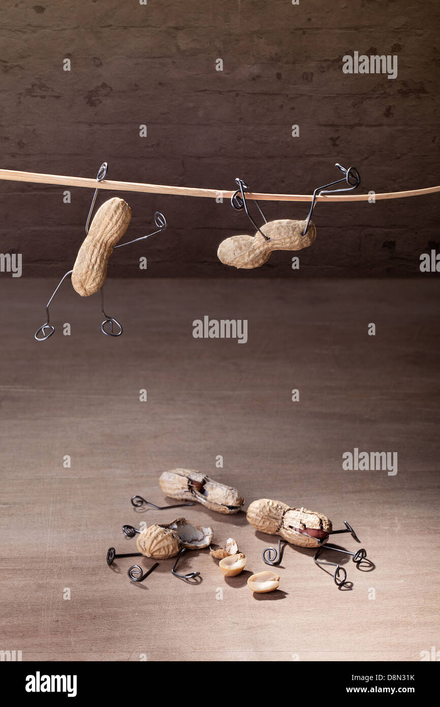 Lost his balance hi-res stock photography and images - Alamy