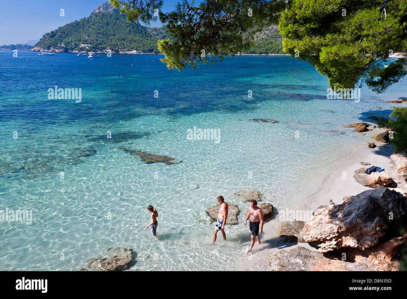 Formentor beach. Mallorca. Spain Stock Photo - Alamy