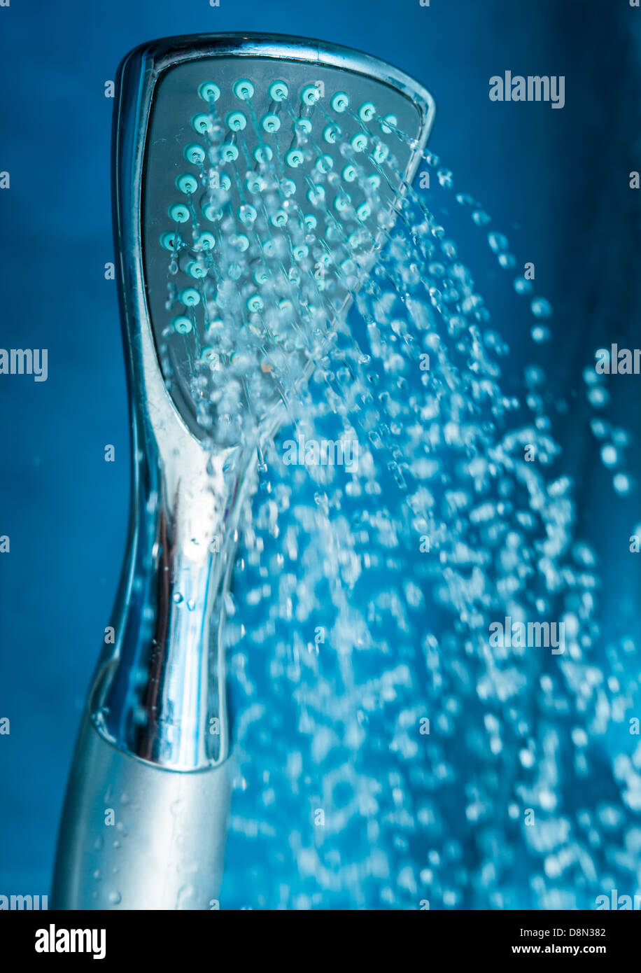 Shower in a bathroom Stock Photo - Alamy