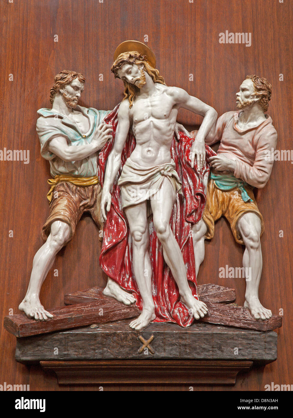 Jesus christ stripped of his garments hi-res stock photography and ...