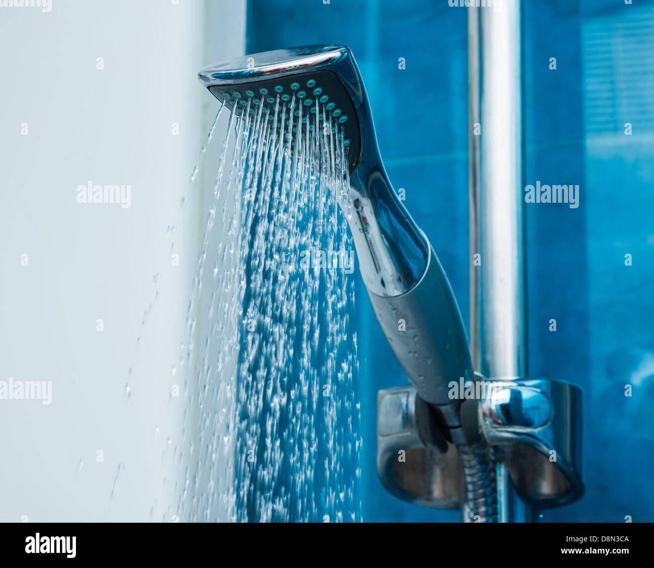 Shower in a bathroom Stock Photo - Alamy