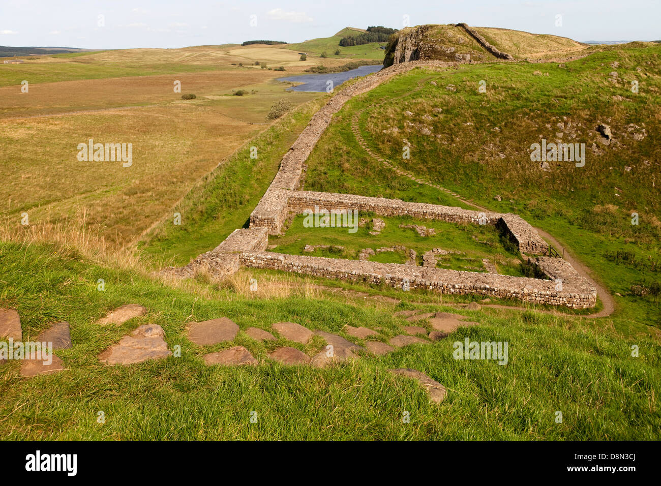 Milecastle hadrians wall hi-res stock photography and images - Alamy