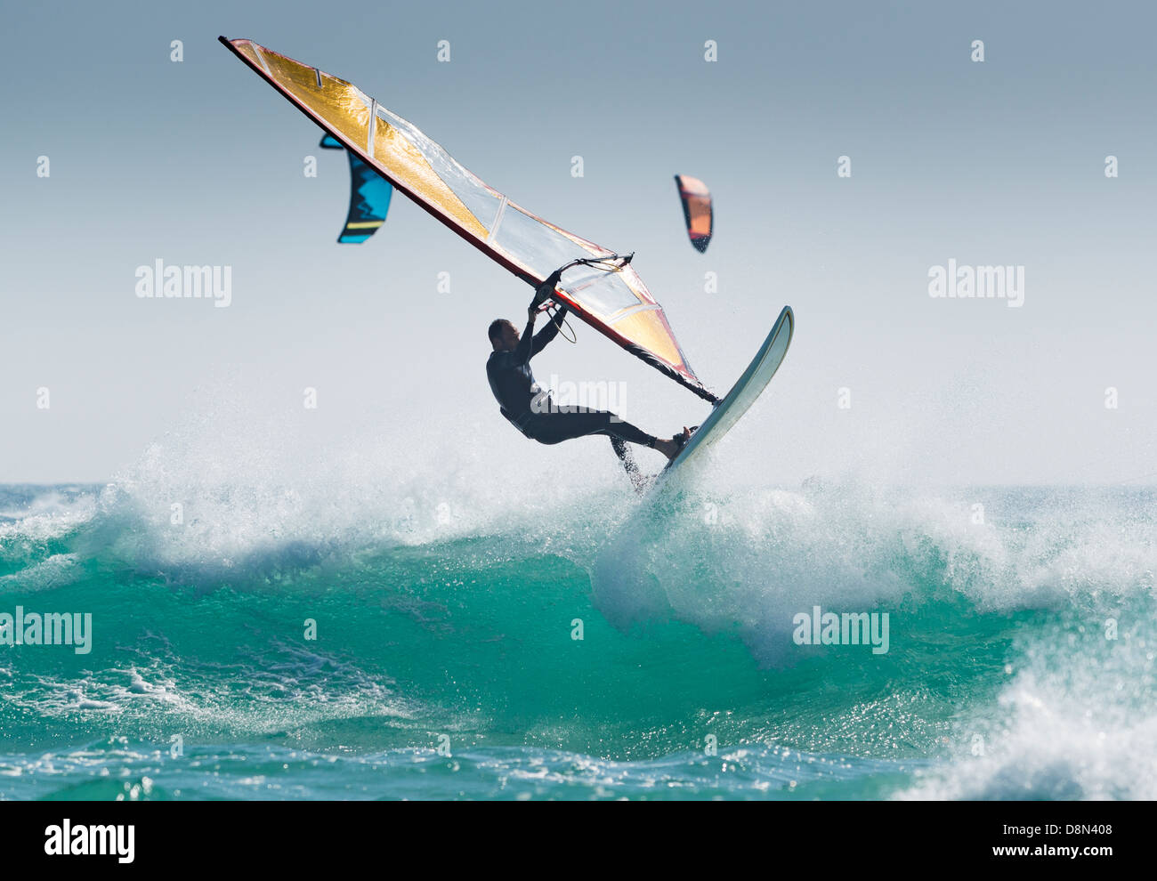Enjoy windsurfing hi-res stock photography and images - Alamy