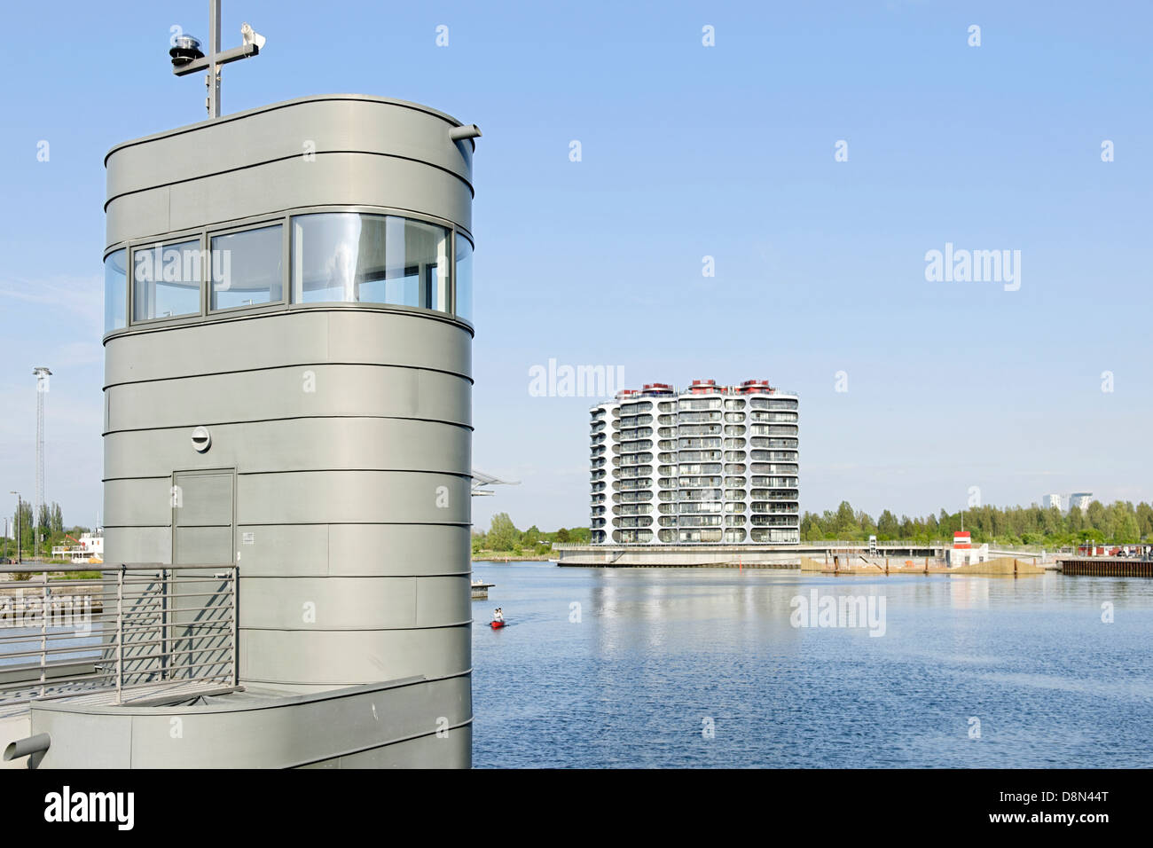 Modern architecture, Sluseholmen, Copenhagen, Denmark, Europe Stock ...