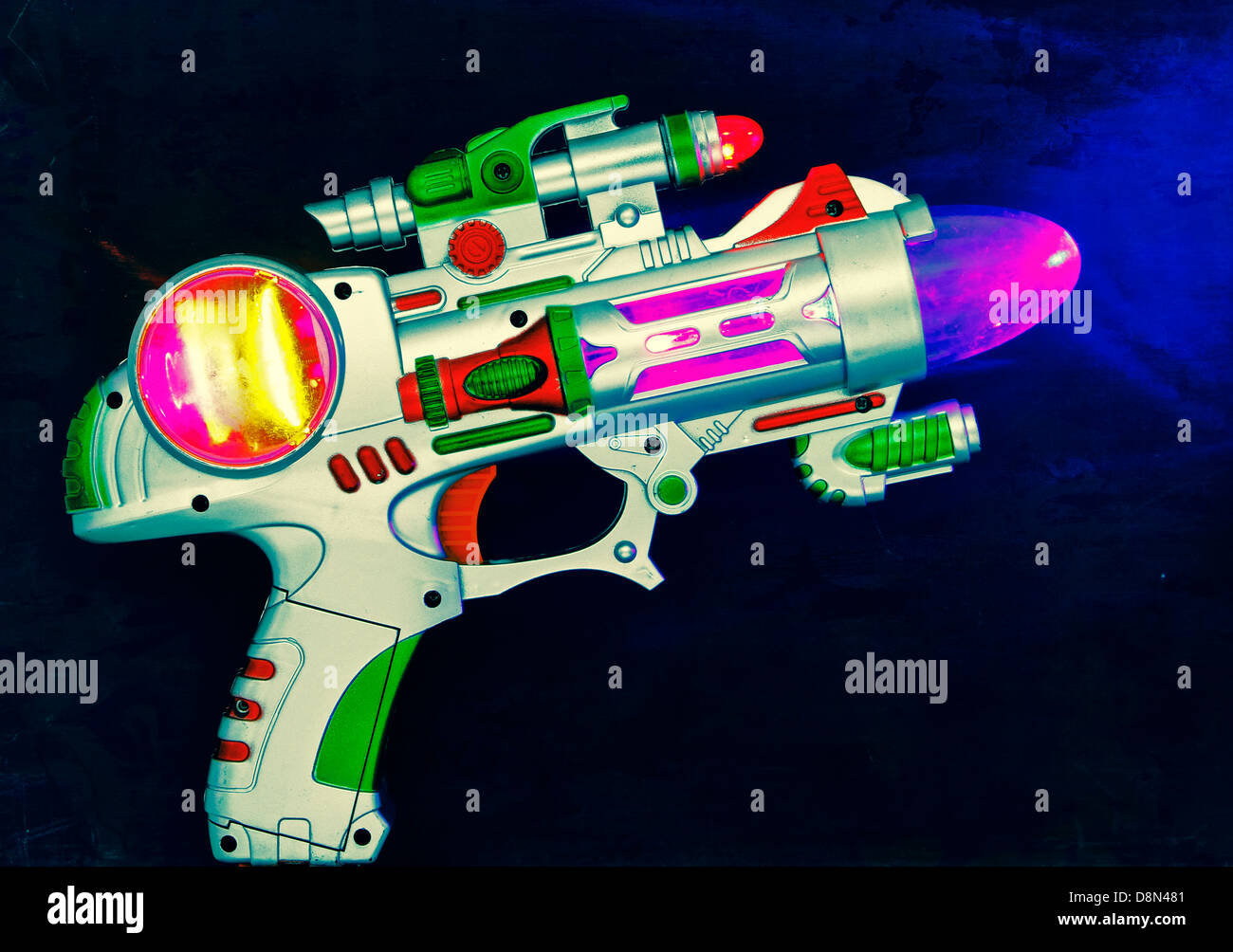 retro ray gun toy Stock Photo - Alamy