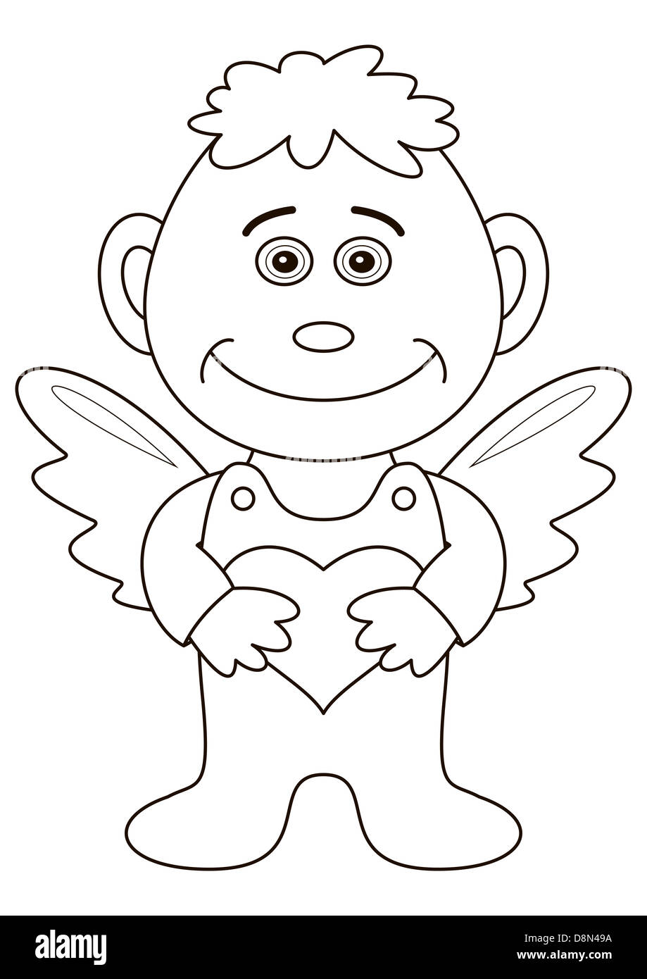 Heart outline hi-res stock photography and images - Alamy