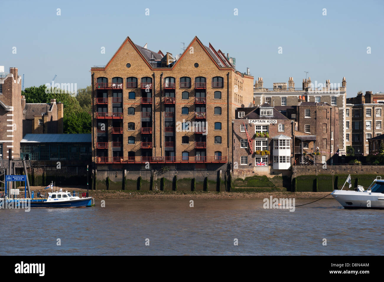 St Johns Wharf Wapping High Street London E1 Stock Photo - Alamy