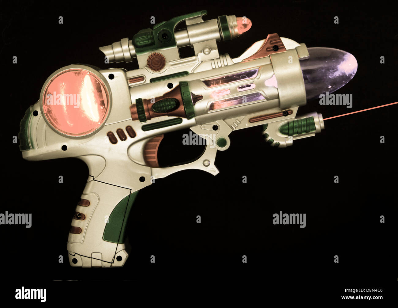 retro ray gun toy Stock Photo - Alamy