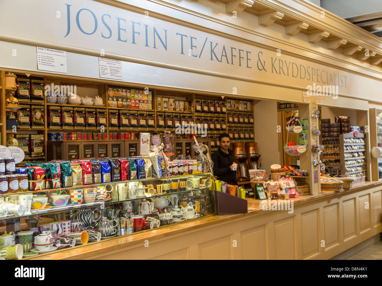 Saluhallen or food hall in Gothenburg, Sweden Stock Photo - Alamy
