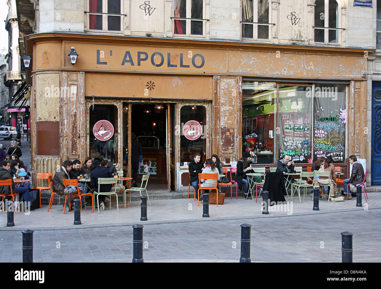 Apollo Bar, Bordeaux, France Stock Photo - Alamy