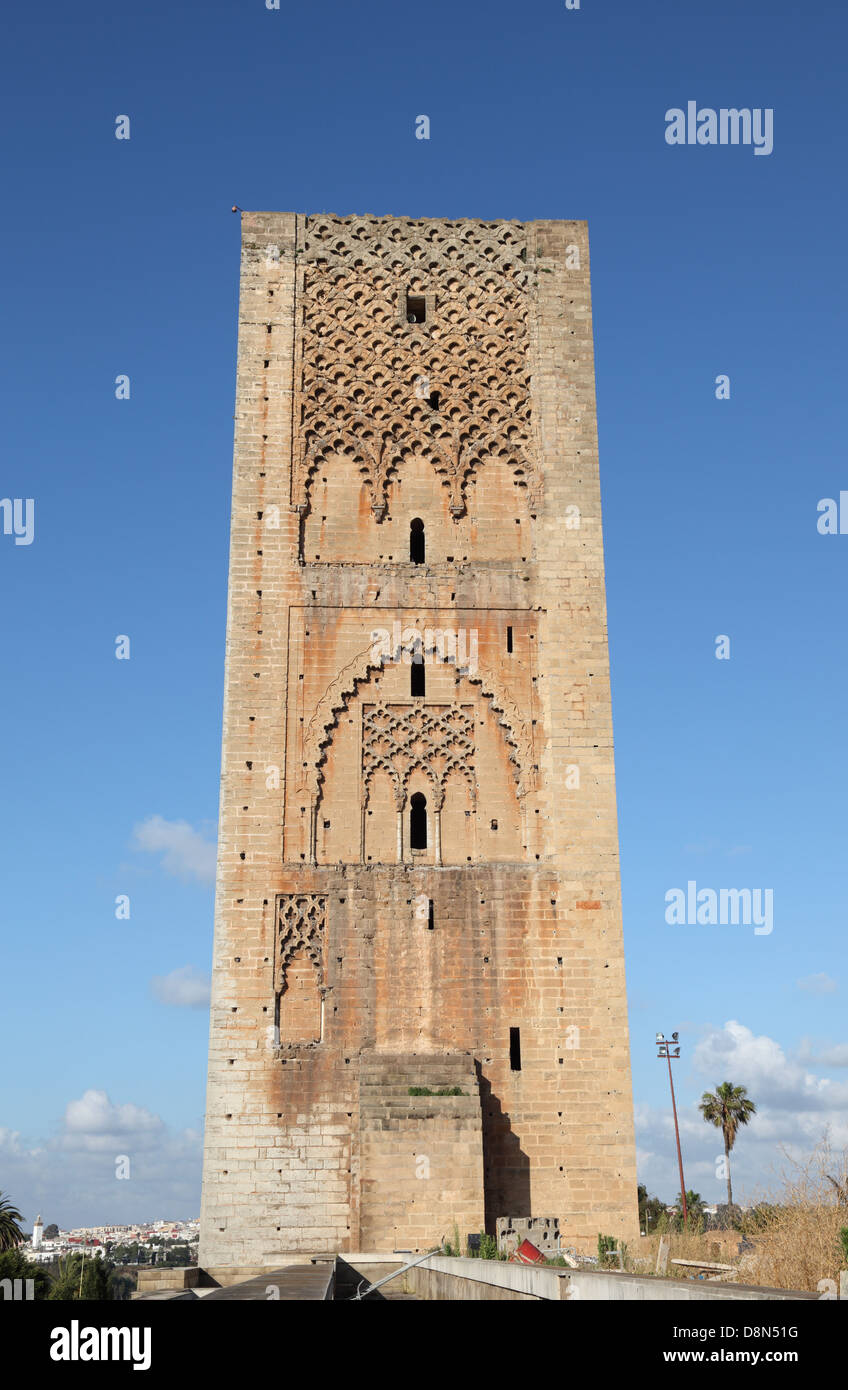The Hassan Tower in Rabat, Morocco Stock Photo - Alamy