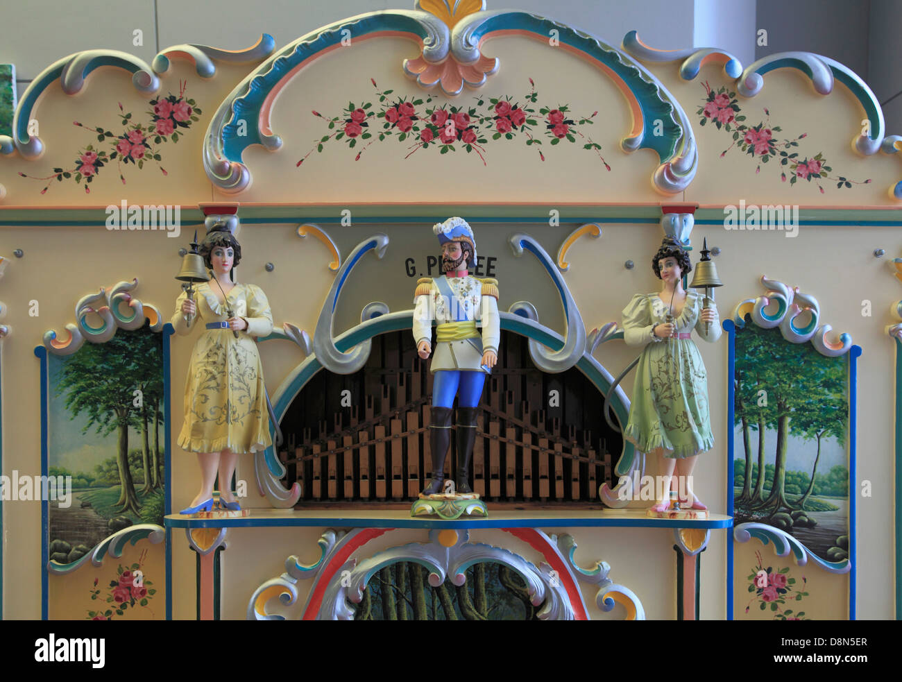 Netherlands, Amsterdam, Amsterdam Museum, street organ Stock Photo - Alamy